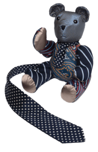 Necktie Bears – ReMinkie Memory Bears