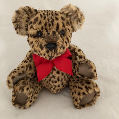 Leopard Bear – ReMinkie Memory Bears