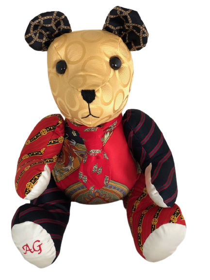 Necktie Bears – ReMinkie Memory Bears